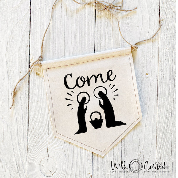 Come Christmas Digital Design – Well Crafted Studio